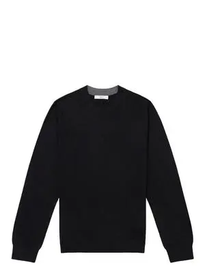 Mr P. Cashmere And Silk-blend Sweater - Black