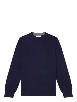 Mr P. Cashmere And Silk-blend Sweater - Navy