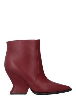 Alberta Ferretti Ankle Boots Size Leather - Red