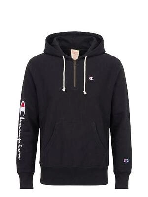 Champion Sweatshirt Size Cotton - Black