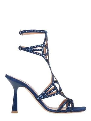 Alberta Ferretti Sandals Size Leather - Blue