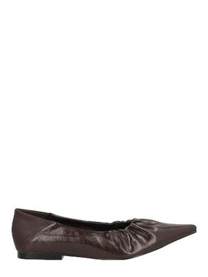 TWENTY FOUR HAITCH Ballet Flats Size Synthetic Fibers - Brown