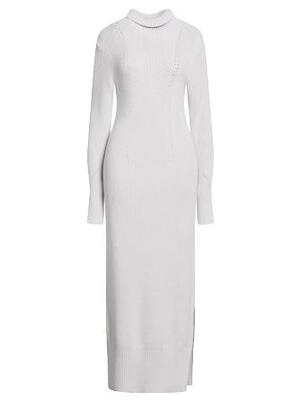 Patrizia Pepe Maxi Dress Light Size Viscose, Polyester, Polyamide - Grey