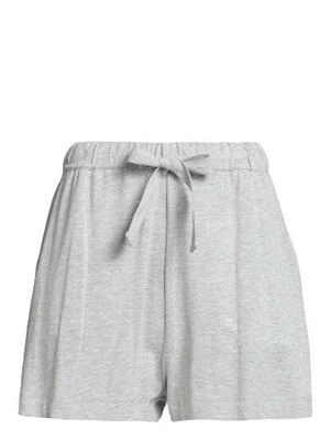 MAJESTIC FILATURES Woman Shorts & Bermuda Shorts Light Grey Size 1 Viscose, Elastane