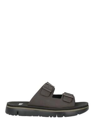 CAMPER Oruga Sandal Man Sandals Dark Brown Size 10 Soft Leather