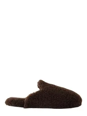 TEKLA Shearling Slippers - Brown