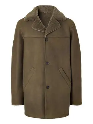 MR P. Mr P. - Shearling Coat - Men - Green - XS