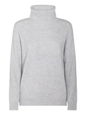 BRUNELLO CUCINELLI Brunello Cucinelli Turtleneck Ribbed-Knit Jumper
