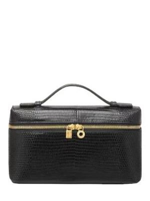 Loro Piana Extra Pocket L19 Shoulder Bag - Black