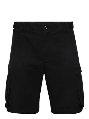 Balenciaga Buttoned Cargo Shorts - Black