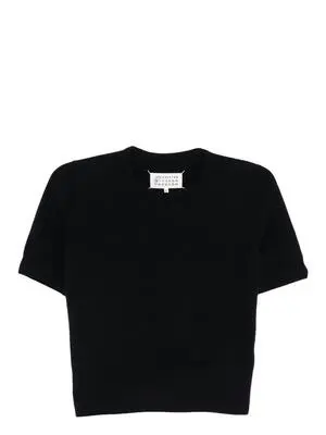 MAISON MARGIELA Short-sleeved Sweater - Black