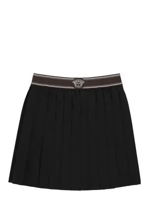 Versace Pleated Skirt - Black