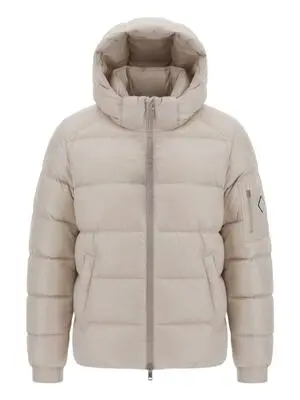 Herno Herno Polar Tech Hooded Down Jacket Chantilly