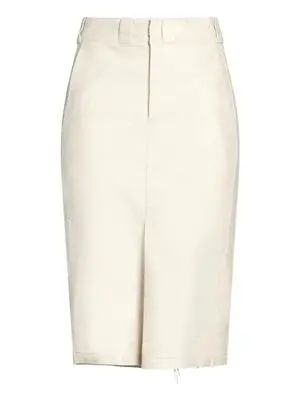 MAISON MARGIELA Simple High-waisted Pencil Skirt - Ivory