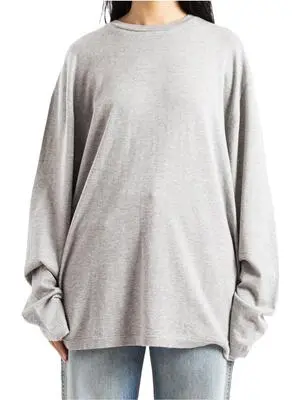 Extreme Cashmere Crew-neck Long-sleeve T-shirt No