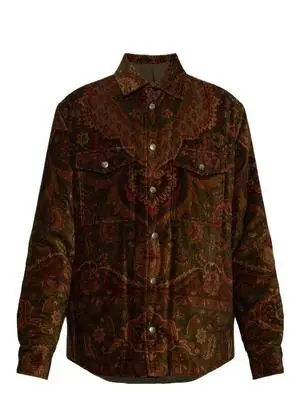 Etro Shirt-style Padded Jacket - Brown