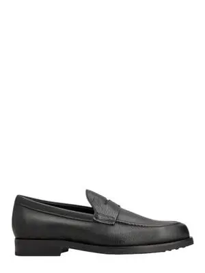 TOD'S Loafers In Leather Black