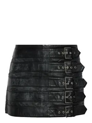 ALLSAINTS Form-fitting Mini Skirt - Black