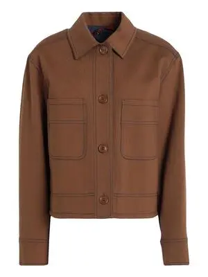 MAXCO. Solid-colored Knit Shirt