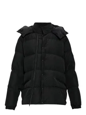 Moncler Long-sleeved Down Jacket - Black