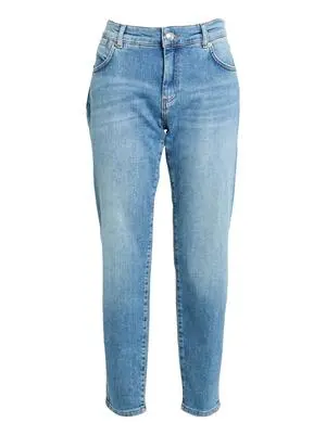 SPORTMAX Mid-blue Straight-leg Jeans 