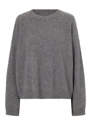 Loulou De Saison Ribbed Crew Neck Sweater - Grey