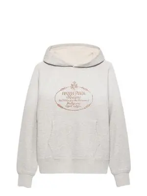 Prada Reversible Logo Hoodies - Dali Lime