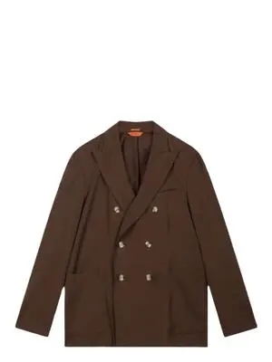 Barena Venezia Double Breasted Blazer - Green