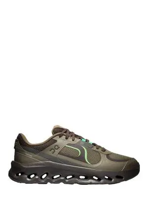 On Mesh Panel Sneakers - Black