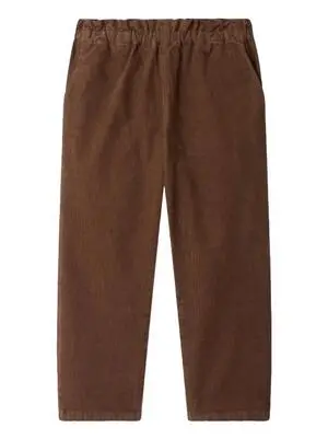 Bonpoint Elastic-waist Casual Trousers - Brown