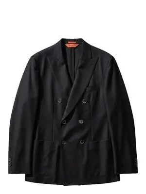 Barena Venezia Double-breasted Blazer - Black