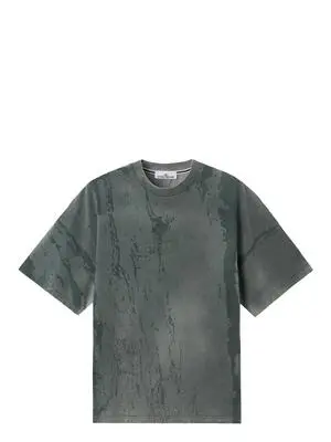 STONE ISLAND Regular-fit T-shirt With 'Bark Tee' Print
