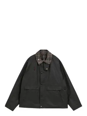 Barbour Waxed Short Field Jacket - Sage