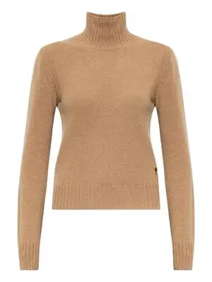 AMI Ami De Coeur Roll-neck Sweater