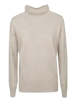BRUNELLO CUCINELLI Brunello Cucinelli High Neck Knitted Jumper