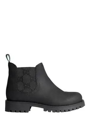 Gucci Gg Elastic Ankle Boot - Black