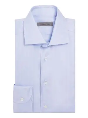 CORNELIANI Cotton Herringbone Shirt