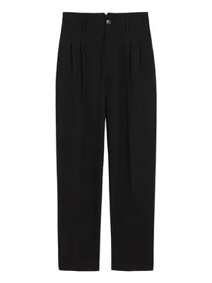AMI Paris Two-pleats Trousers - Black