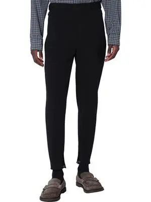 Loewe Stretch Wool Blend Trousers - Black