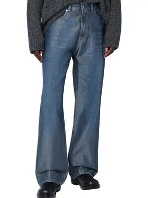 Our Legacy Third Cut Electric Blue Washed Jeans Blue