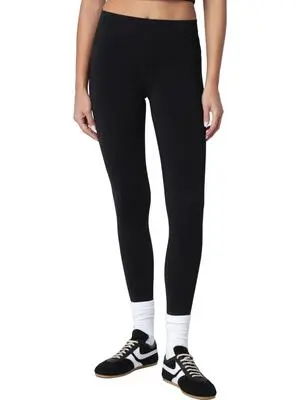 ANINE BING Dave Leggings In Technical Jersey - Black