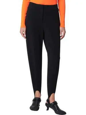 Loewe Stretch Wool-blend Trousers - Black