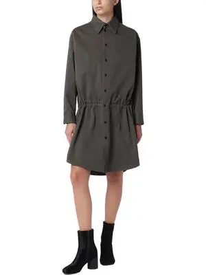 MAISON MARGIELA Denim Shirt Dress - Grey