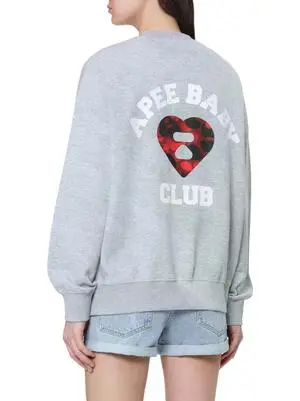AAPE BY *A BATHING APE Logo-print Sweatshirt - Grey