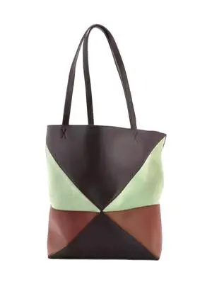 LOEWE Puzzle Fold Leather Medium Tote Bag