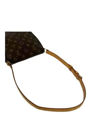 LOUIS VUITTON 2000 Monogram Musette Salsa Pm Long Strap Crossbody Bag - Brown