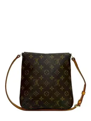 LOUIS VUITTON 2000 Monogram Musette Salsa Pm Long Strap Crossbody Bag - Brown