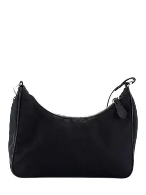 Prada Re-edition 2005 Shoulder Bag Tessuto Small Crossbody Bag - Black