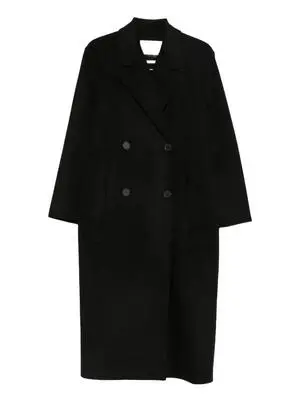 IVY OAK Ioclara Double-breasted Coat - Black