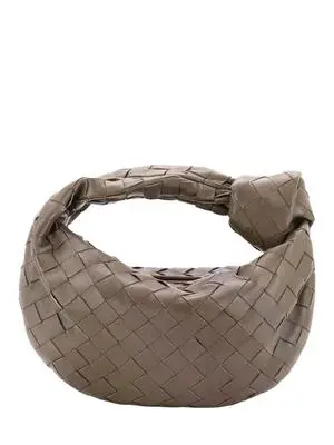 Bottega Veneta Bv Jodie Intrecciato Nappa Mini Hobo Bag Green